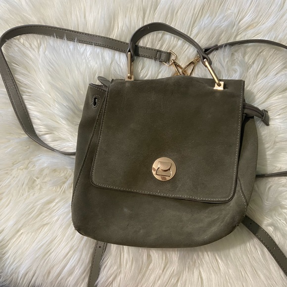 Bags | Harlow Olive Green Backpack | Poshmark